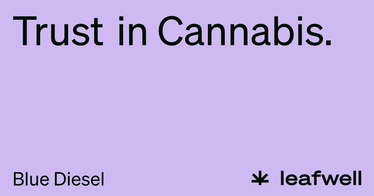 Blue Diesel Marijuana Strain